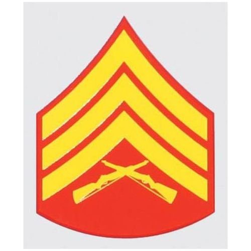 USMC Sergeant (E5) Decal - Devil Dog Depot USMC Sergeant (E5) Decal - Devil Dog Depot