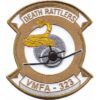VMFA-323 Death Rattlers Patch - Devil Dog Depot