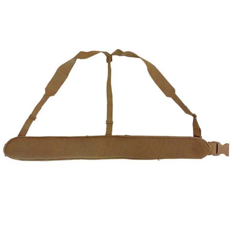 USMC Khaki Web Belt with Buckle - Devil Dog Depot