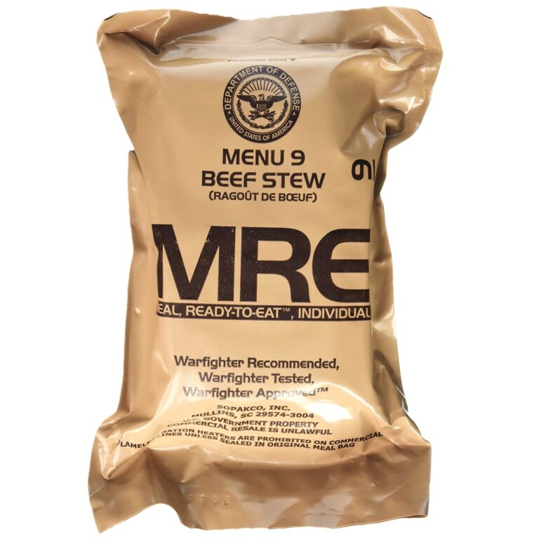 USGI Individual MRE Meals- US Military Meal Ready to Eat