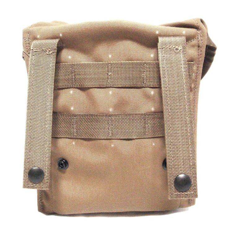 USMC 200-Round SAW Gunner Pouch: Coyote Brown USGI Magazine Pouch