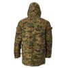USMC Woodland MARPAT Gore-Tex Parka: US Marine Corps APECS Jacket