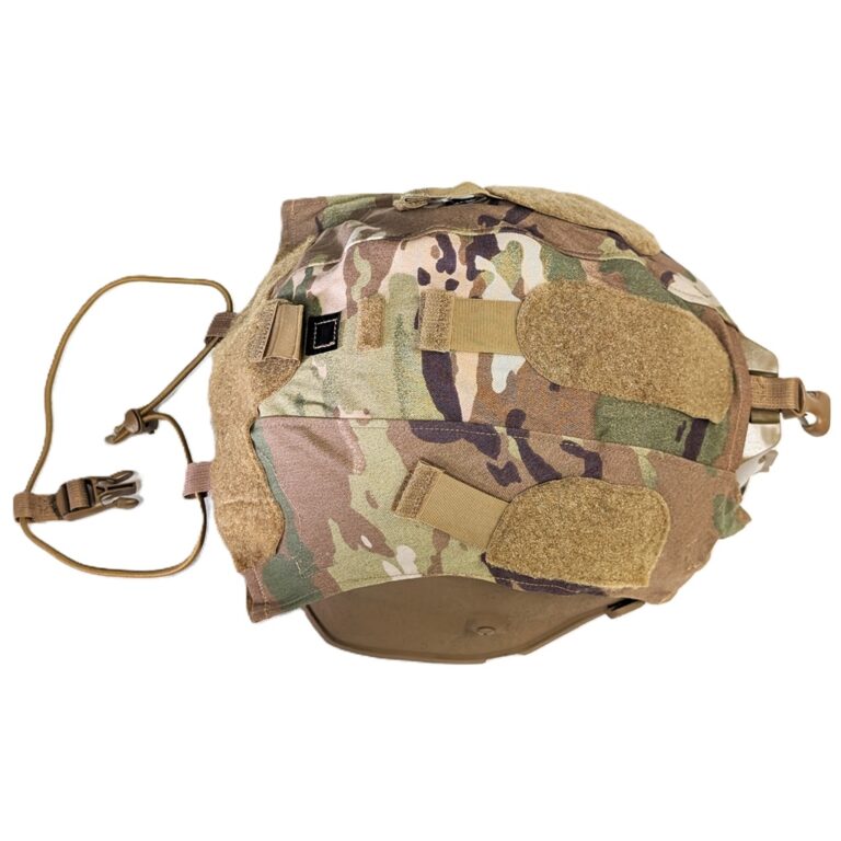 USGI Ceradyne IHPS Combat Helmet: Coyote Helmet + MultiCam Cover