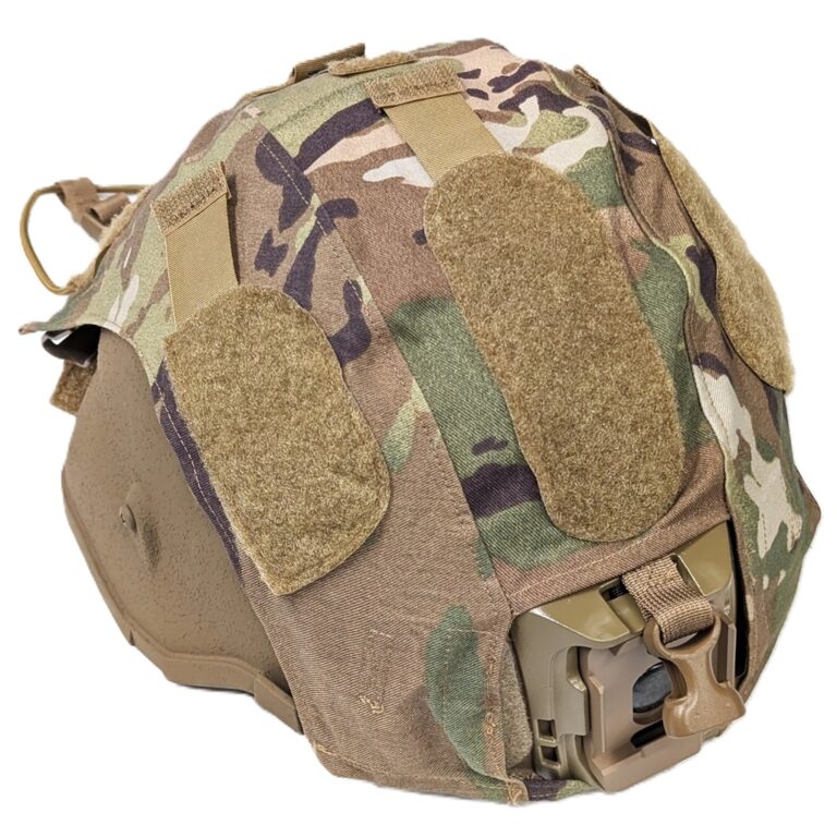 USGI Ceradyne IHPS Combat Helmet: Coyote Helmet + MultiCam Cover
